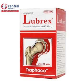 Thuốc Lubrex 250mg - Thuốc bảo vệ xương khớp của Traphaco