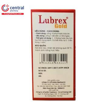 [CHÍNH HÃNG] Viên uống Lubrex Gold giảm đau xương khớp