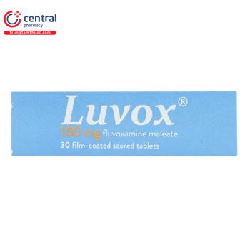Thuốc Luvox 100mg -thuốc điều trị trầm cảm, rối loạn ám ảnh cưỡng bức