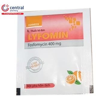 Thuốc Lyfomin 400mg điều trị nhiễm trùng đường tiết niệu, da