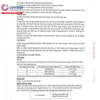 Thuốc Lyfomin 400mg điều trị nhiễm trùng đường tiết niệu, da