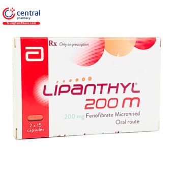 Thuốc Lipanthyl 200M - Thuốc có tác dụng giảm cholesterol máu