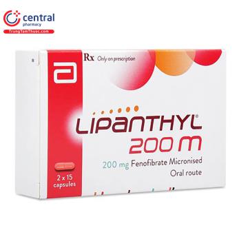 Thuốc Lipanthyl 200M - Thuốc có tác dụng giảm cholesterol máu