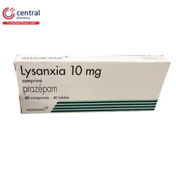 [CHÍNH HÃNG] Thuốc Lysanxia 10mg Alfasigma điều trị rối loạn lo âu
