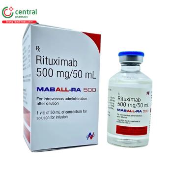 Thuốc Maball-Ra 500 Hetero điều trị u lympho không Hodgkin, bạch cầu ...