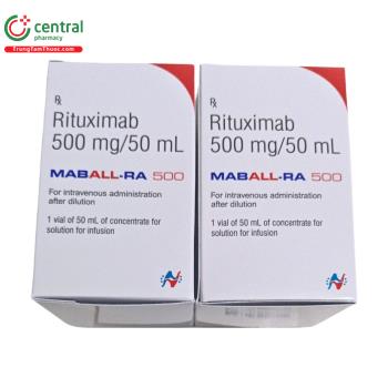 Thuốc Maball-Ra 500 Hetero điều trị u lympho không Hodgkin, bạch cầu ...