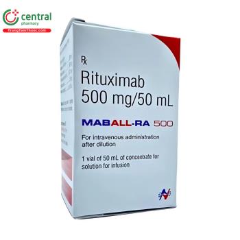 Thuốc Maball-Ra 500 Hetero điều trị u lympho không Hodgkin, bạch cầu ...