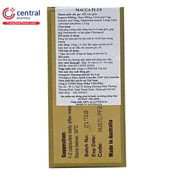 [CHÍNH HÃNG] Viên uống Macca Plus tăng cường sinh lý phái mạnh