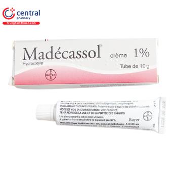 Thuốc trị sẹo Madecassol 1% 10g giúp làm lành các vết thương nhanh