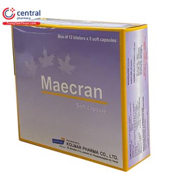 Thuốc Maecran: Công dụng - cách dùng, lưu ý khi sử dụng