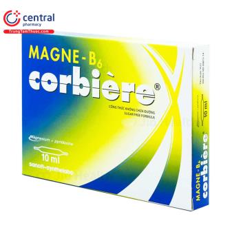 [CHÍNH HÃNG] Thuốc Magne B6 Corbiere (ống) cho người thiếu hụt Magie