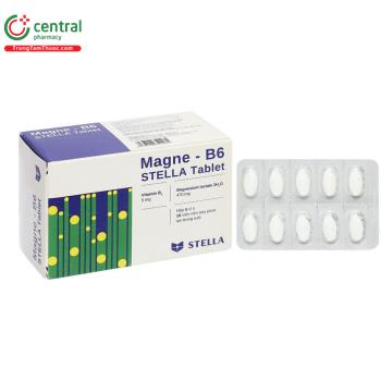 Thuốc Magne - B6 Stella Tablet điều trị bệnh hạ magnesium huyết nặng