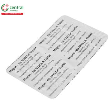 Thuốc Magne - B6 Stella Tablet điều trị bệnh hạ magnesium huyết nặng