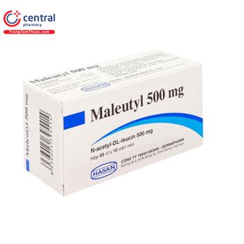[CHÍNH HÃNG] Thuốc Maleutyl 500mg - điều trị chóng mặt