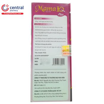 [CHÍNH HÃNG] Thuốc Mama IQ Plus có tốt không? Giá bao nhiêu?