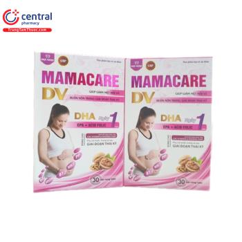 Mamacare DV: Bổ sung DHA, EPA và dưỡng chất cần thiết cho mẹ bầu