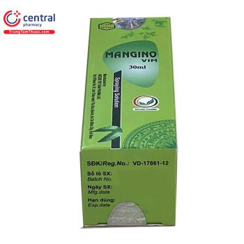 [CHÍNH HÃNG] Thuốc Mangino VIM 30ml điều trị bệnh ngoài da