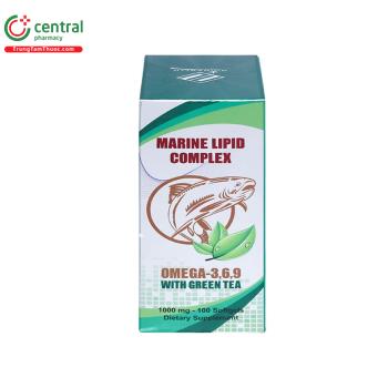 Thuốc Marine Lipid Complex - Hỗ trợ giảm nguy cơ mắc bệnh tim mạch