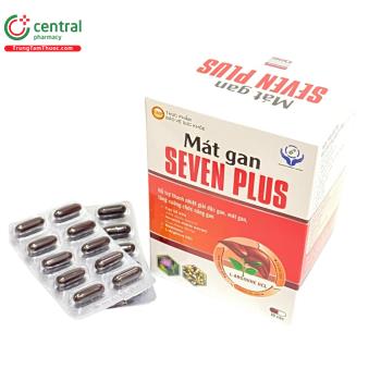 Thuốc Mát Gan Seven Plus giúp thanh nhiệt, tăng cường chức năng gan