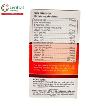 Thuốc Mát Gan Seven Plus giúp thanh nhiệt, tăng cường chức năng gan