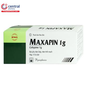 [CHÍNH HÃNG] Thuốc Maxapin 1g điều trị nhiễm khuẩn an toàn