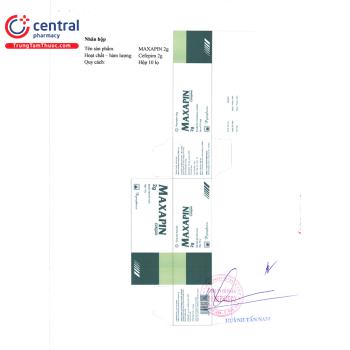 [CHÍNH HÃNG] Thuốc tiêm Maxapin 2g điều trị nhiễm khuẩn