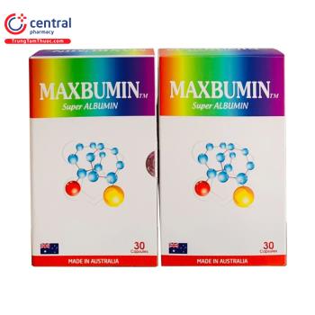 [CHÍNH HÃNG] Thuốc Maxbumin TM Super Albumin tăng cường chức năng gan