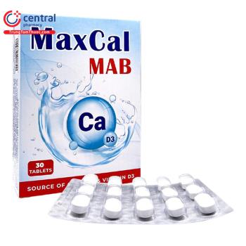 [CHÍNH HÃNG] Thuốc Maxcal Mab giúp xương chắc khỏe
