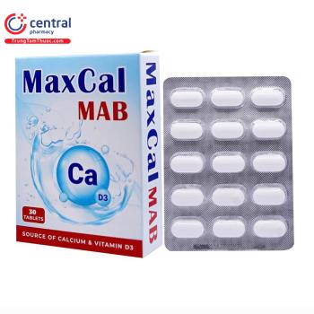 [CHÍNH HÃNG] Thuốc Maxcal Mab giúp xương chắc khỏe