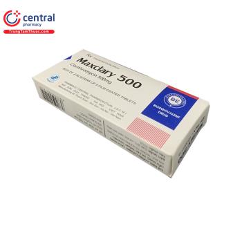 [CHÍNH HÃNG] Thuốc Maxclary 500 - điều trị nhiễm khuẩn