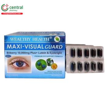 Thuốc Maxi-Visual Guard - Hỗ trợ chống oxy hóa, giúp mắt sáng khỏe