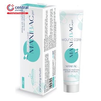 Gel kháng khuẩn Wound Care Maxibac làm lành vết thương