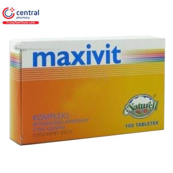 Thuốc Maxivit Naturell - Bổ sung dinh dưỡng, tăng cường miễn dịch