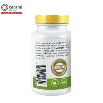 Thuốc Maxx Herb Liver Cleanse Plus loại bỏ độc tố, giúp làm sạch gan