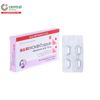 Thuốc Maxx Women Capsule 70mg - Điều trị và dự phòng tình trạng loãng xương