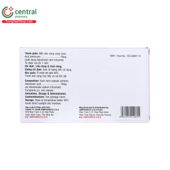 Thuốc Maxx Women Capsule 70mg - Điều trị và dự phòng tình trạng loãng xương