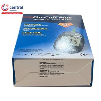 [CHÍNH HÃNG] Máy đo đường huyết On Call Plus - Tiện dụng, nhỏ gọn