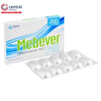 Thuốc Mebever MR 200mg giảm triệu chứng của hội chứng ruột kích thích