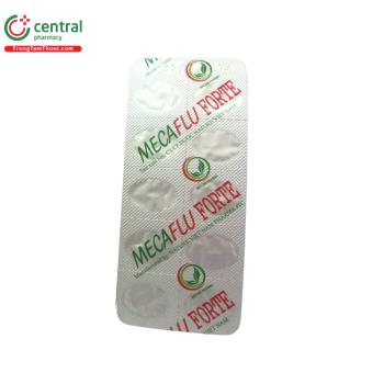 Thuốc Mecaflu Forte giải pháp làm loãng niêm dịch, dịu ho nhanh chóng