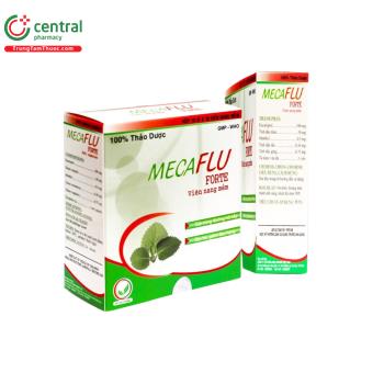 Thuốc Mecaflu Forte giải pháp làm loãng niêm dịch, dịu ho nhanh chóng