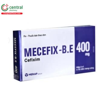 Thuốc Mecefix-B.E 400mg điều trị tình trạng nhiễm khuẩn