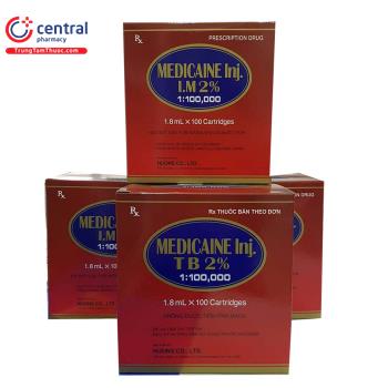 [CHÍNH HÃNG] Thuốc Medicaine Inj. 2- thuốc gây tê phẫu thuật
