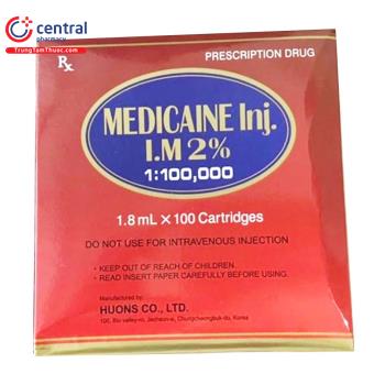 [CHÍNH HÃNG] Thuốc Medicaine Inj. 2- thuốc gây tê phẫu thuật