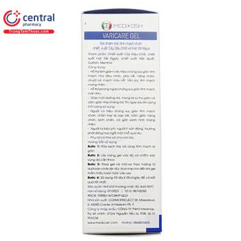 [CHÍNH HÃNG] Gel bôi giãn tĩnh mạch Medicosh Varicare Gel 100ml