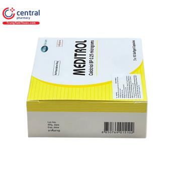 Thuốc điều trị loãng xương Meditrol 0,25mcg: chỉ định, liều dùng