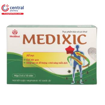 Thuốc Medixic giúp tăng cường chức năng gan, gải độc gan, bảo vệ gan