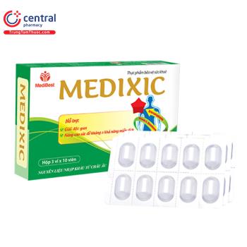 Thuốc Medixic giúp tăng cường chức năng gan, gải độc gan, bảo vệ gan