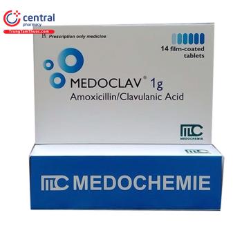 Thuốc Medoclav 1g: Chỉ định, liều dùng và lưu ý sử dụng