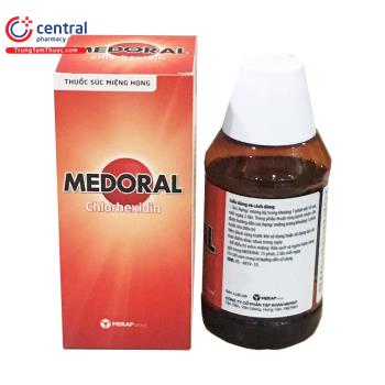Nước súc miệng Medoral 250ml sát khuẩn hiệu quả cao