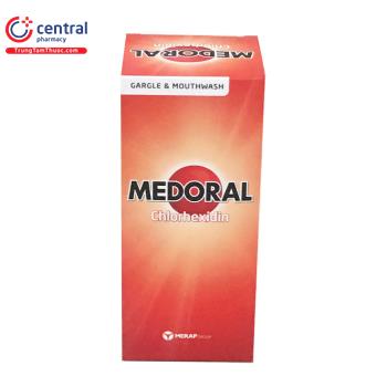 Nước súc miệng Medoral 250ml sát khuẩn hiệu quả cao